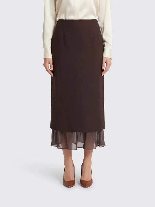 ROTATE BY BIRGER CHRISTENSEN Skirt - Brown