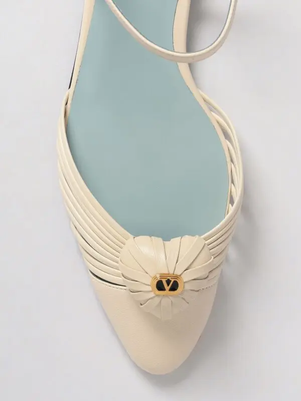 Valentino Garavani Royal Ballerinas - White