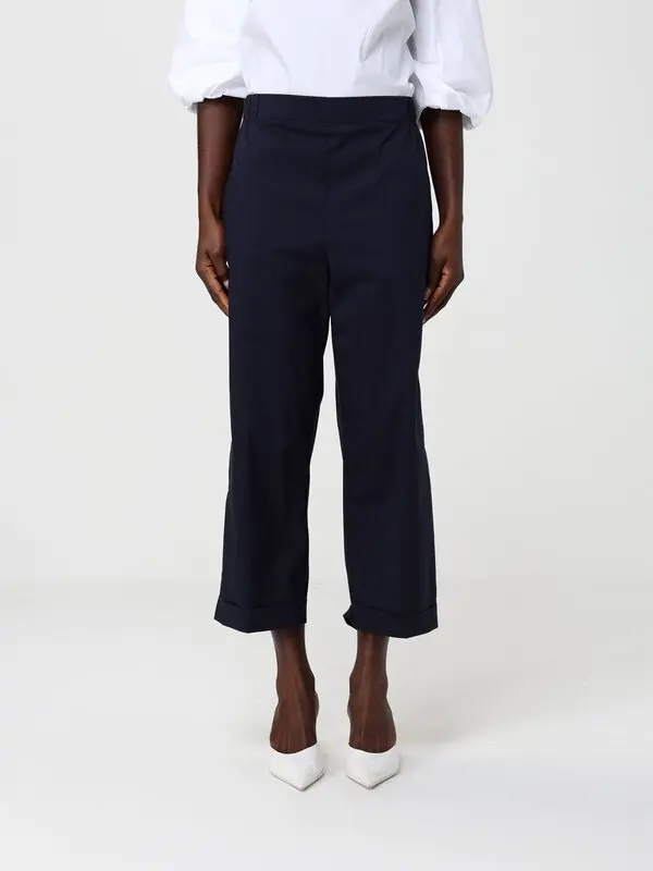 Liviana Conti Tailored Trousers - Blue