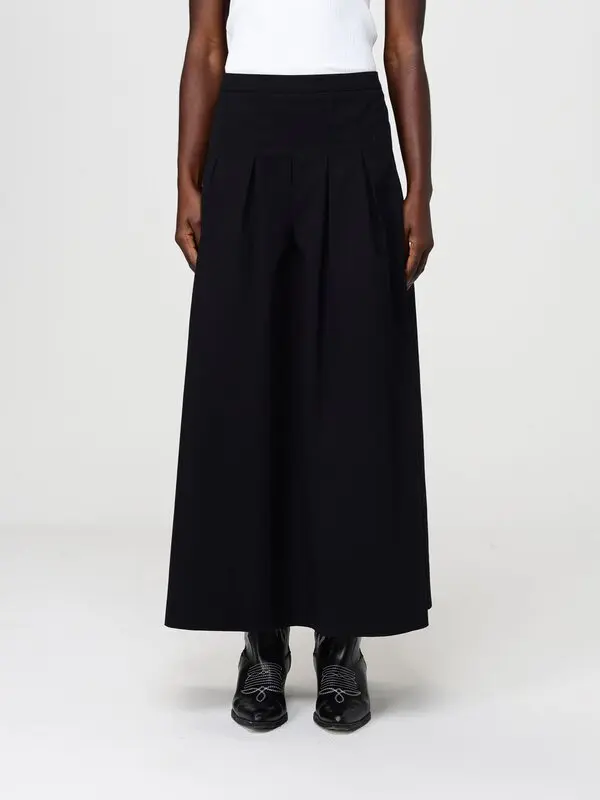 PT TORINO Pleated Skirt - Black