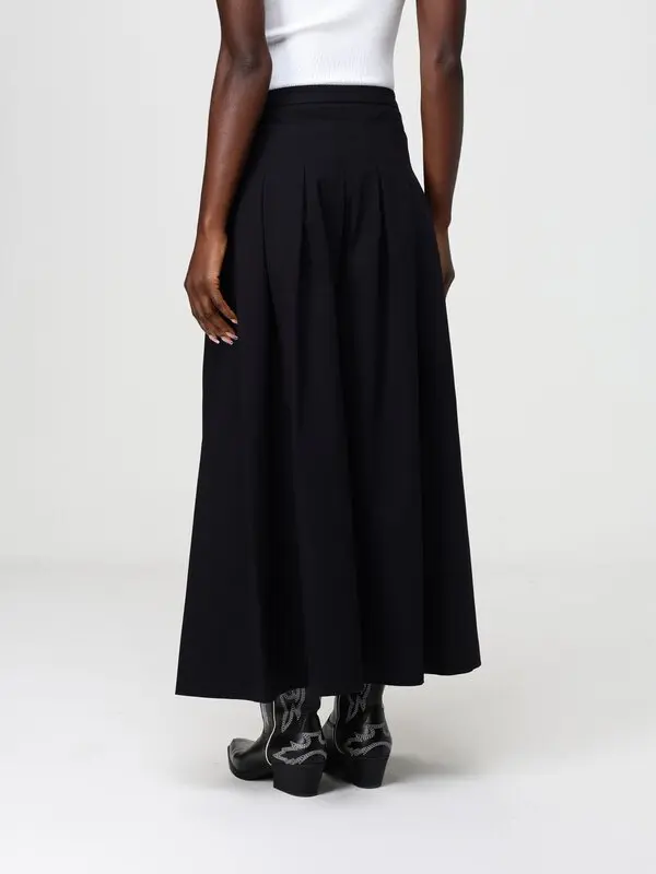 PT TORINO Pleated Skirt - Black