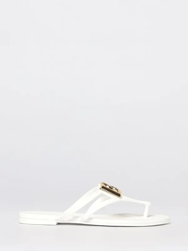 Dolce & Gabbana Heeled Sandals - White