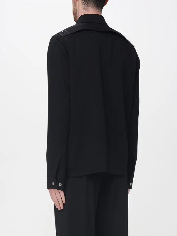 Rick Owens Wool Shirt Jacket