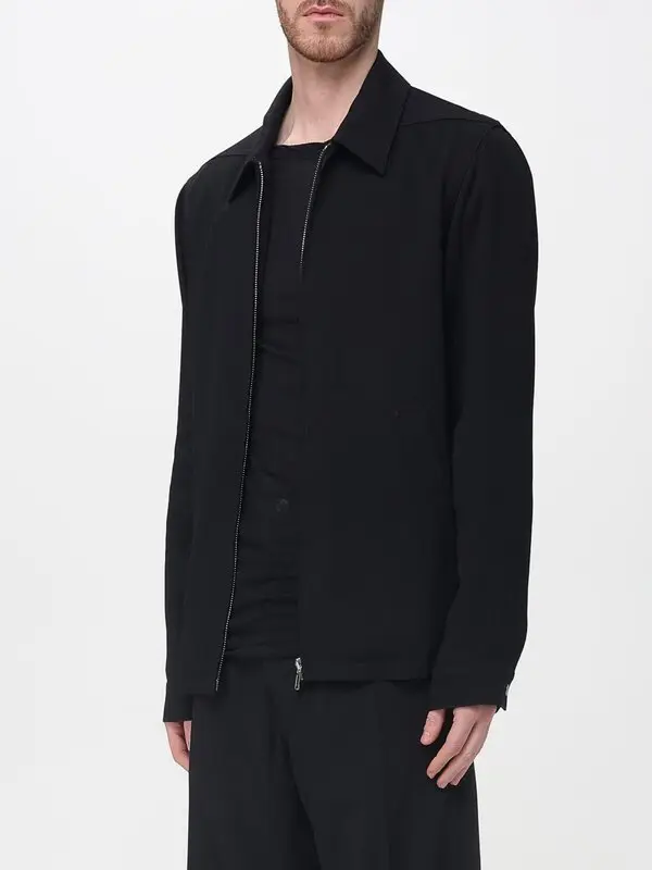 Rick Owens Wool Shirt Jacket