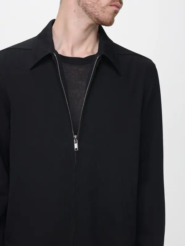 Rick Owens Wool Shirt Jacket