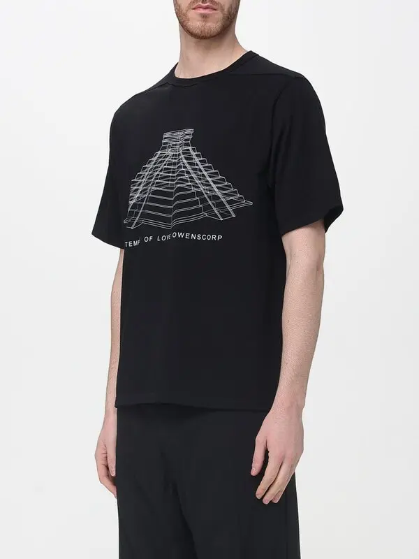 Rick Owens Printed Cotton T-shirt