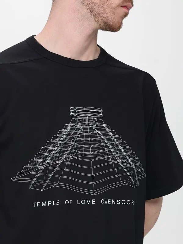 Rick Owens Printed Cotton T-shirt