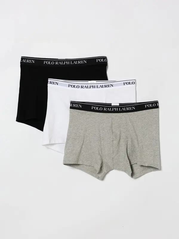 Polo Ralph Lauren Set Of 3 Stretch Cotton Boxers - Multicolor