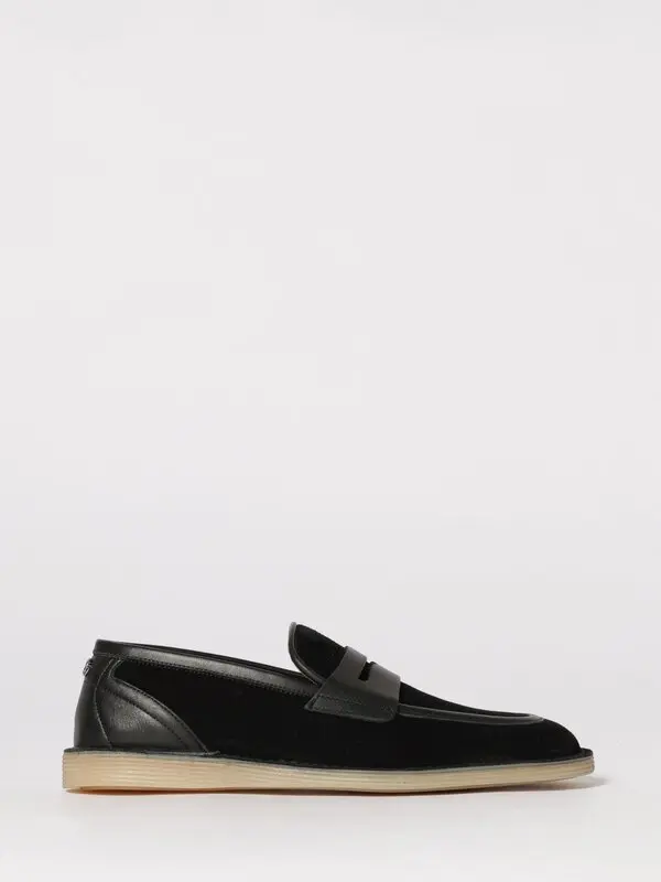 Dolce & Gabbana Suede Loafers - Black