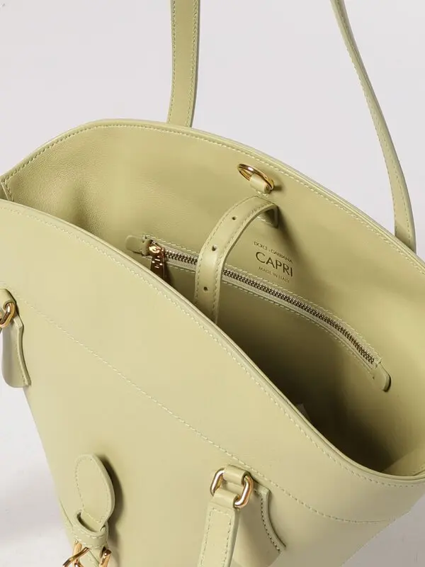 Dolce & Gabbana Capri Leather Bag - Sage