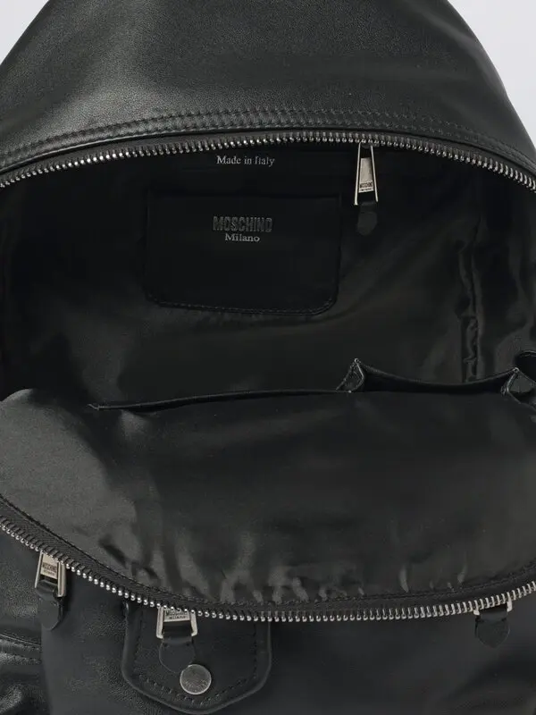 Moschino Leather Backpack