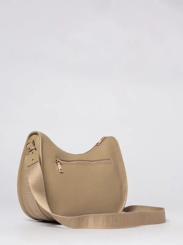 Liu Jo Grained Faux Leather Bag - Mud