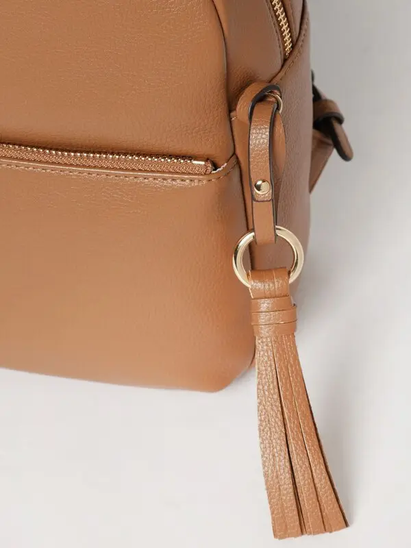 Liu Jo Grained Faux Leather Backpack - Brown