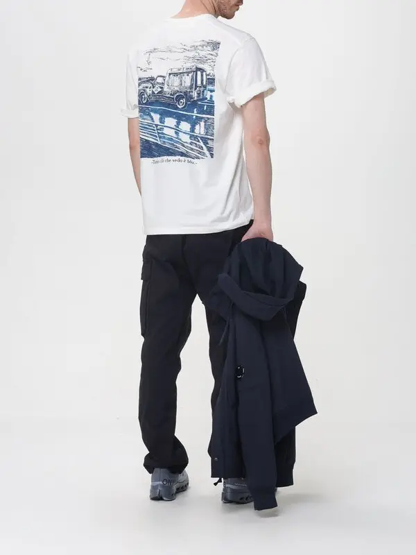 C.P. COMPANY Cotton T-shirt With Graphic Print