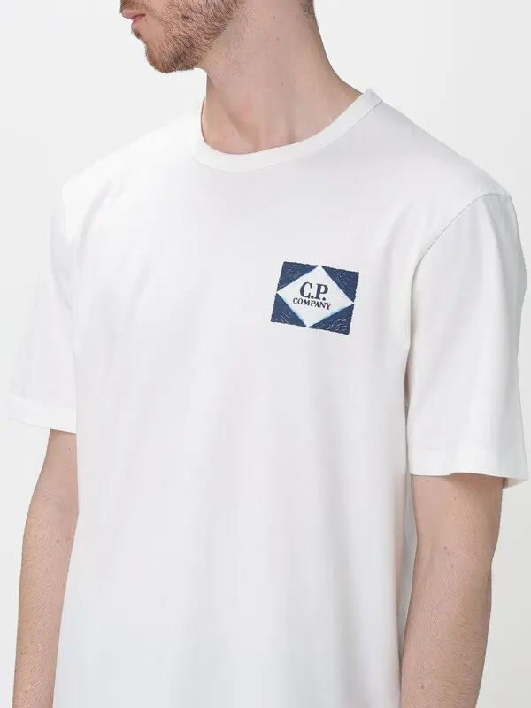 C.P. COMPANY Cotton T-shirt With Graphic Print