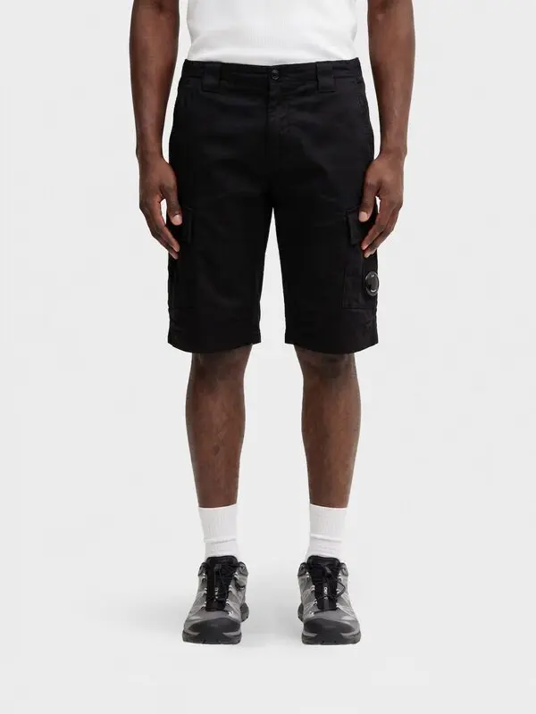 C.P. COMPANY Cotton Cargo Shorts - Blue