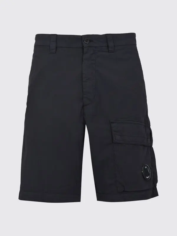 C.P. COMPANY Cotton Cargo Shorts - Blue