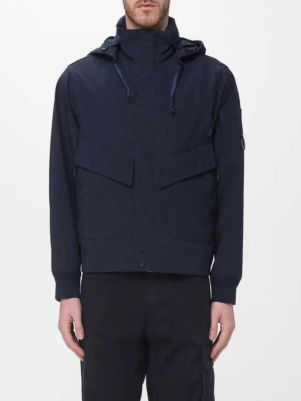 C.P. COMPANY Shell-r Recycled Softshell Jacket - Blue