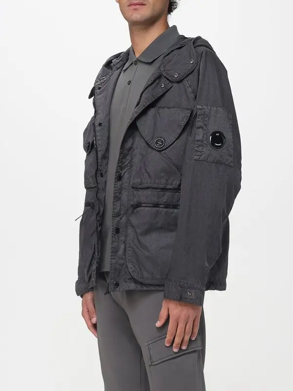 C.P. COMPANY Goggle Jacket In Recycled Panama Nylon
