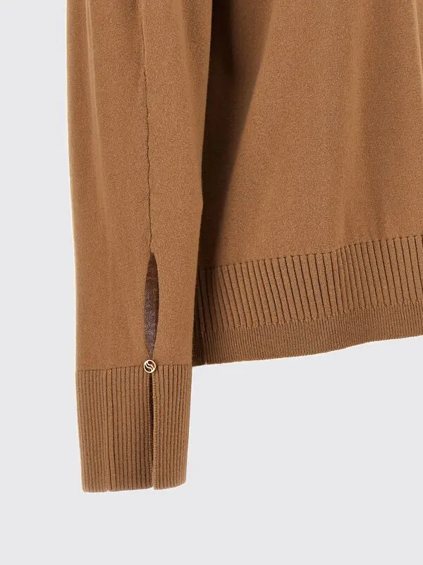 Stella McCartney Ribbed Trim Sweater - Beige