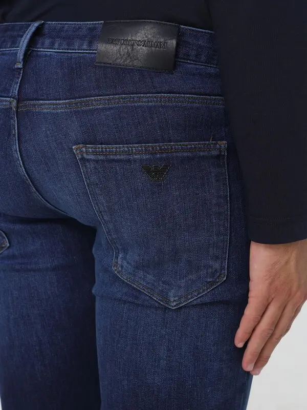 Emporio Armani Slim Fit Stretch Denim Jeans - Blue