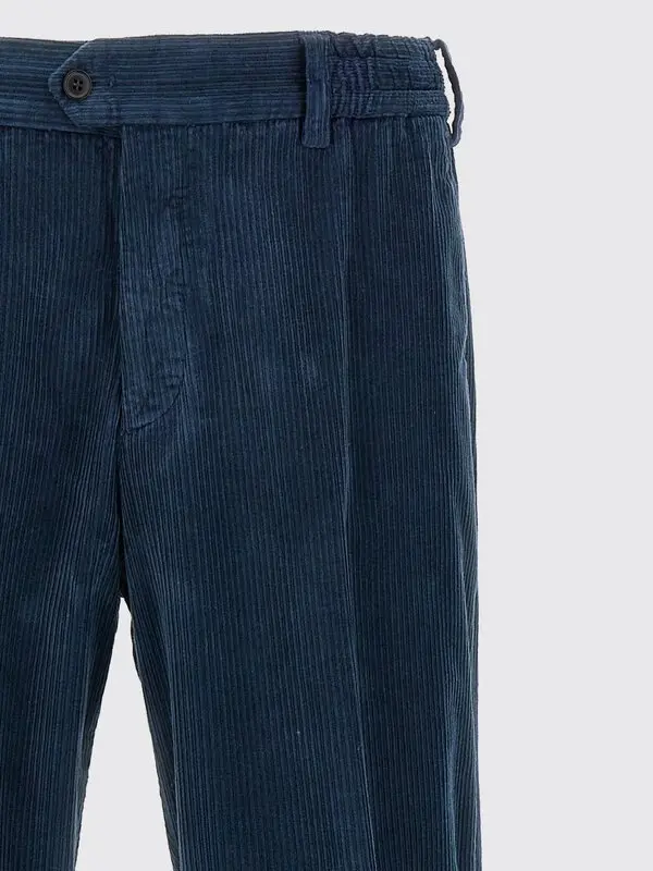 PT TORINO Tailored Corduroy Trousers - Blue