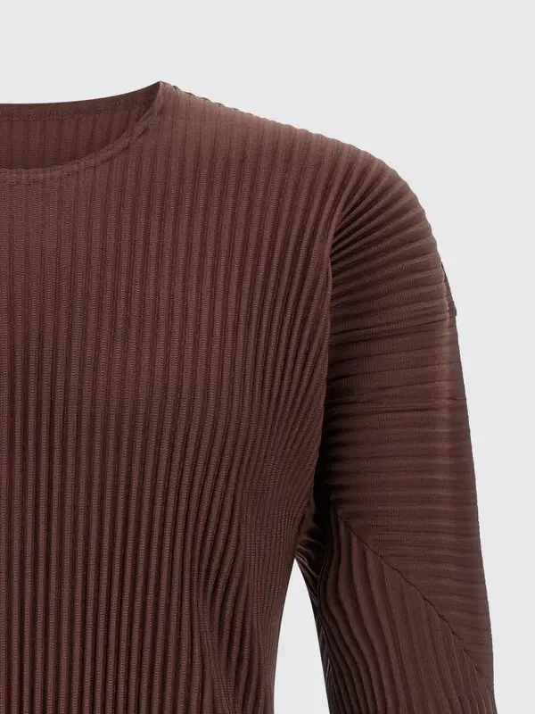 Issey Miyake Pleated Long Sleeve Top