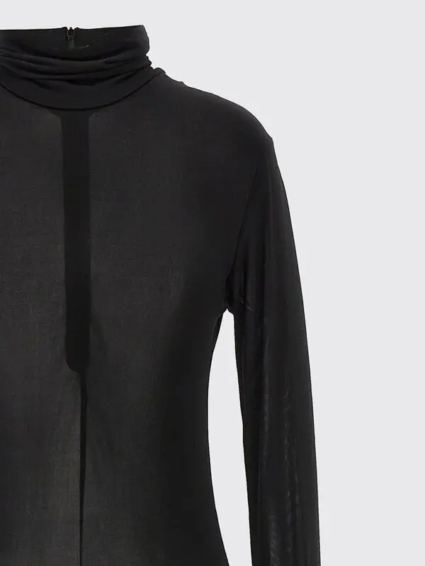 Isabel Marant Étoile Long Sleeve Turtleneck Midi Dress