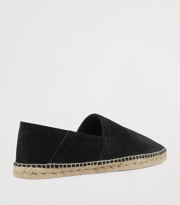 TOM FORD Suede Espadrilles - Black