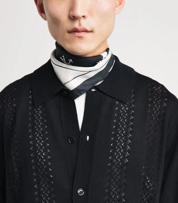 NN.07 Wool-blend Knitted Polo Shirt
