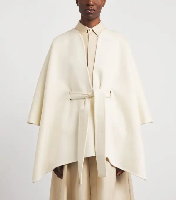 Colombo Cashmere Belted Cape
