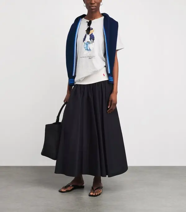 Polo Ralph Lauren A-line Maxi Skirt