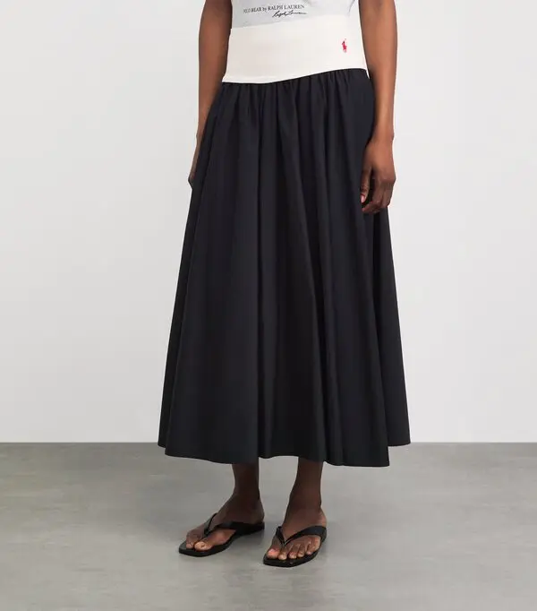 Polo Ralph Lauren A-line Maxi Skirt