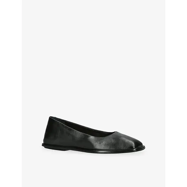 Officine Creative Clover Leather Ballet Flats