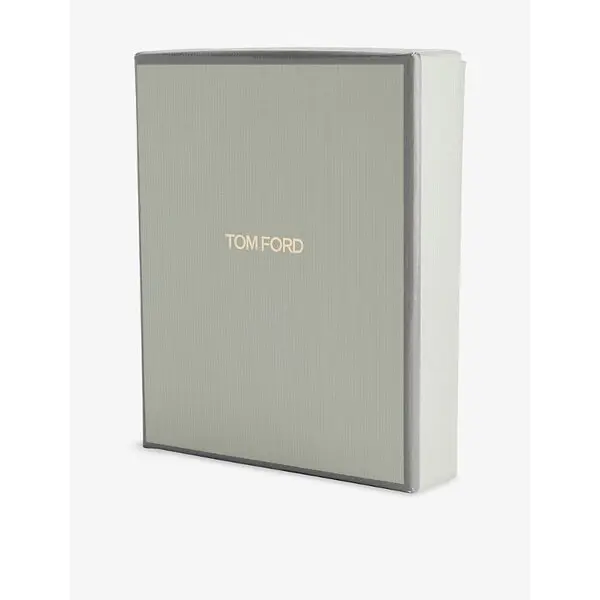 TOM FORD Croc-embossed Bi-fold Leather Card Holder