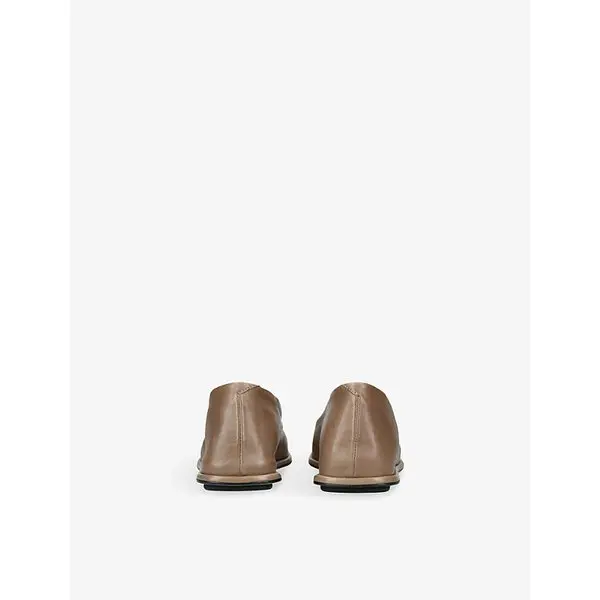 Officine Creative Clover Leather Ballet Flats - Blush