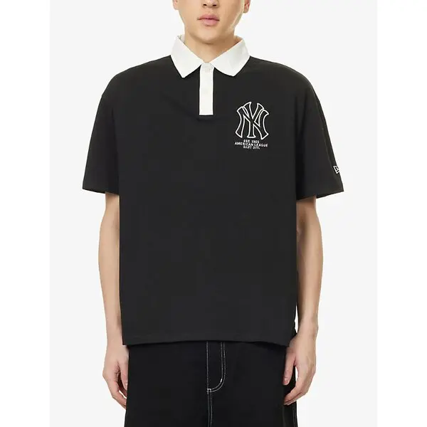 New Era New York Yankees Mlb Cotton Polo Top