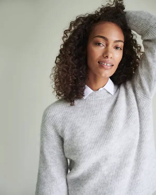 Quince Alpaca Crewneck Sweater
