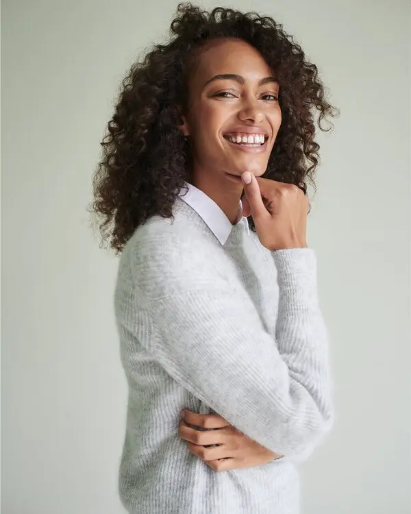 Quince Alpaca Crewneck Sweater
