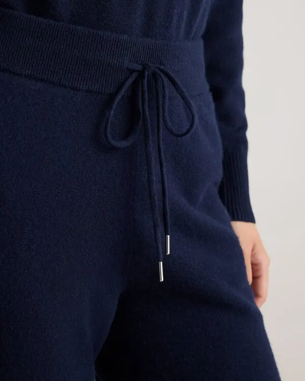 Quince Mongolian Cashmere Sweatpants - True Navy