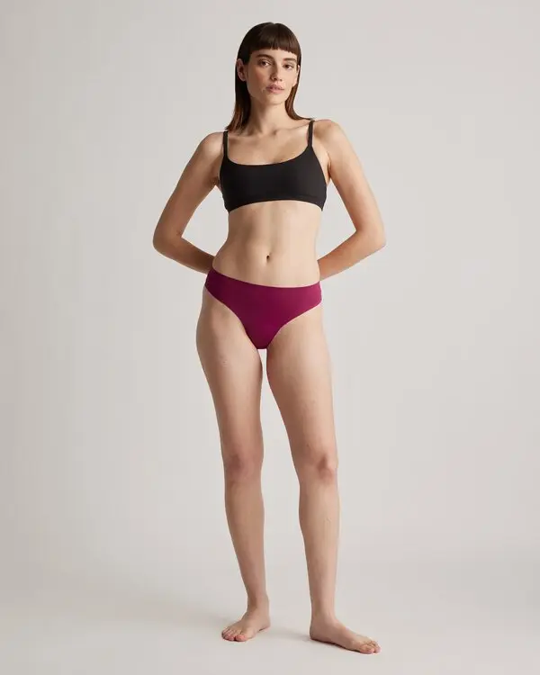 Quince Invisible Bonded Thong