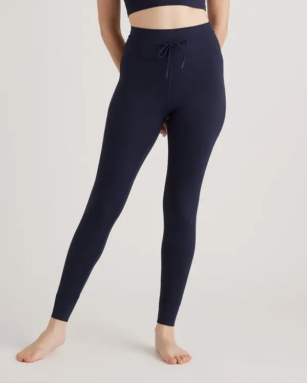 Quince Ultra-form Tie Waist High-rise Legging