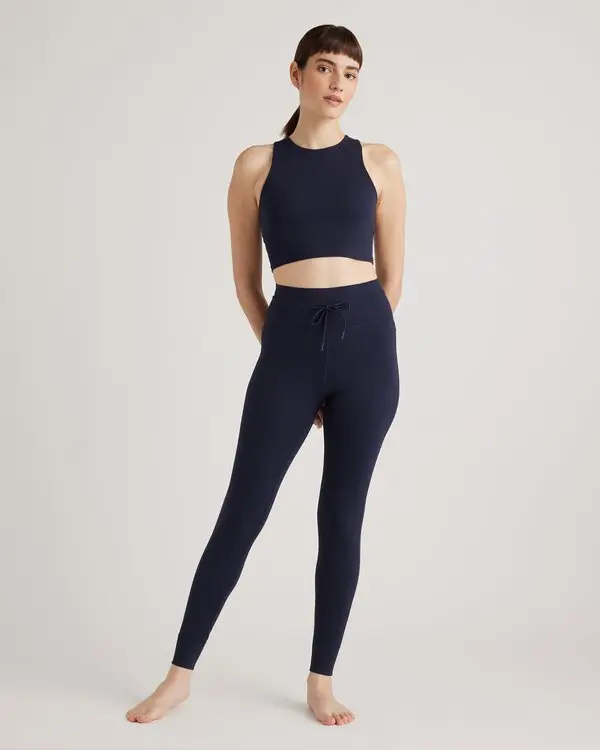 Quince Ultra-form Tie Waist High-rise Legging