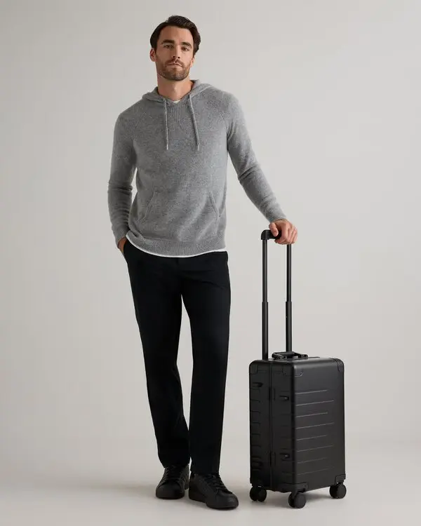 Quince Aluminum Carry-on Suitcase - Black