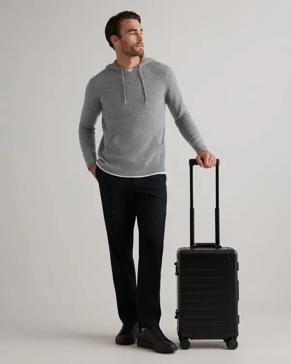 Quince Aluminum Carry-on Suitcase - Black
