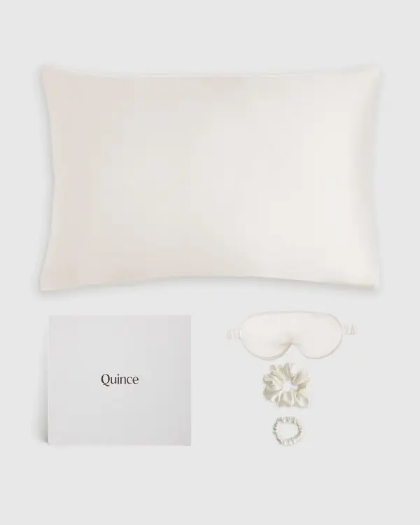 Quince Beauty Sleep Set - Ivory