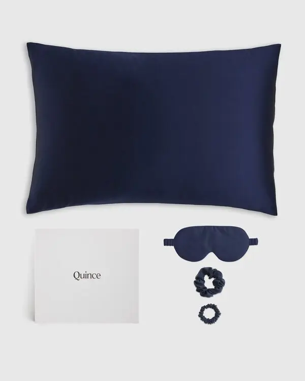 Quince Beauty Sleep Set - Navy