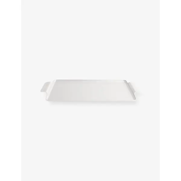 KAYMET 713 Pressed Anodised Aluminium Canapé Tray - Silver