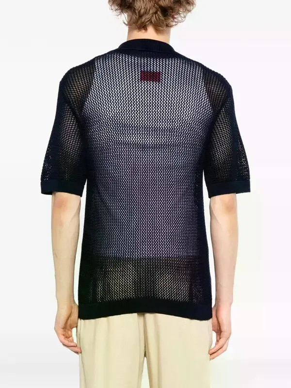 Tagliatore Tilley Knitted Short-sleeve Polo Shirt