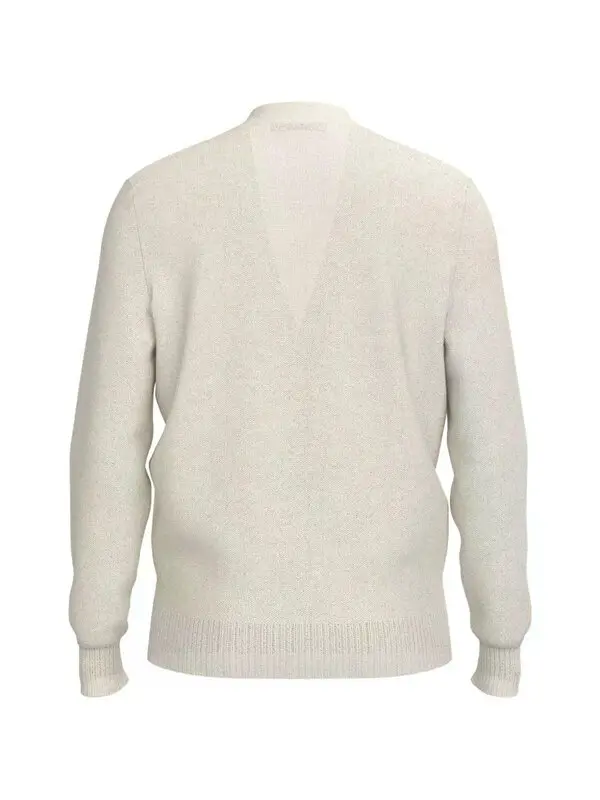 BOSS X Beckham Patch-pocket V-neck Cardigan